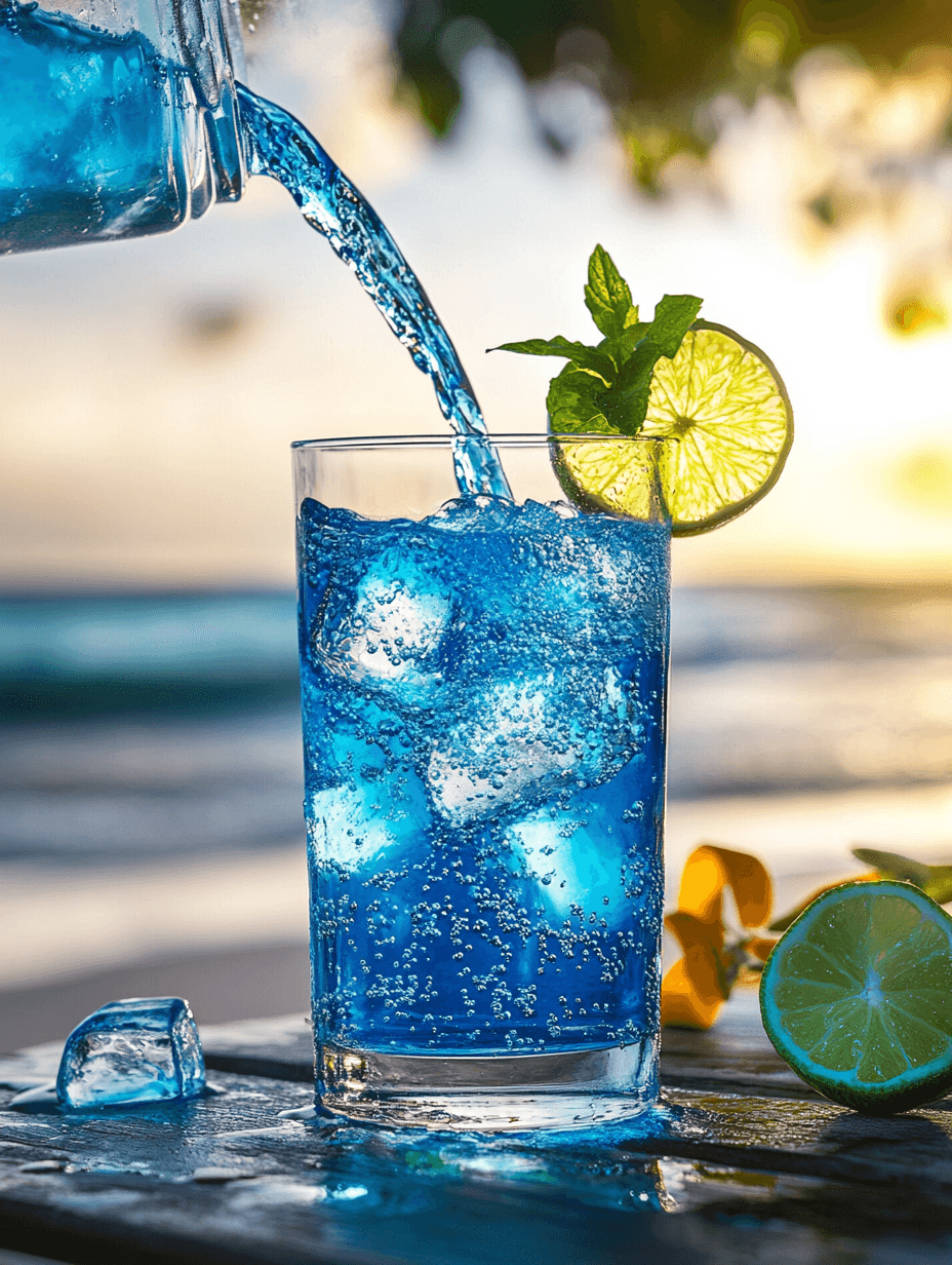 Blue Tonic Drink: How to Make This Stunning Cocktail at Home