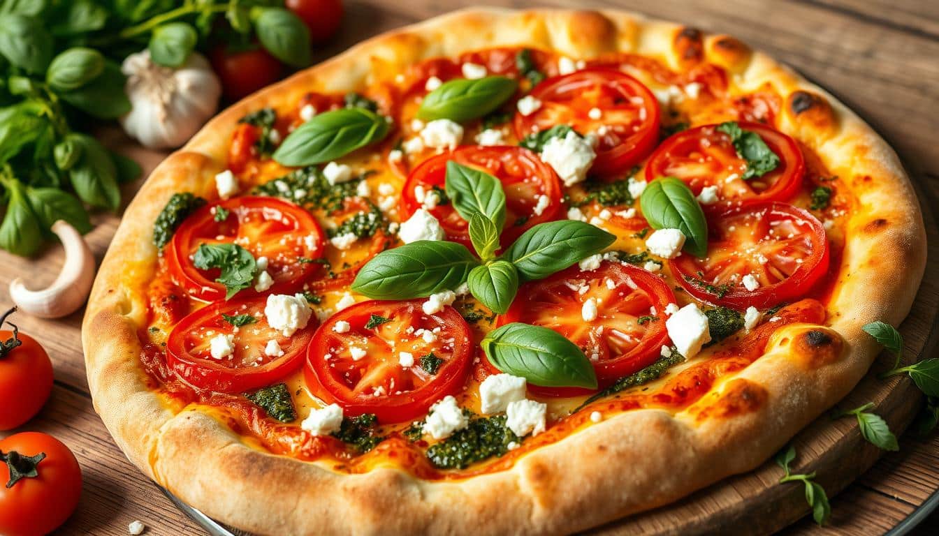 Chimichurri Tomato Pizza Recipe: Fresh, Herby, and Delicious